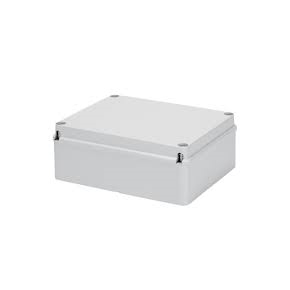 Gw44208 | Gewiss | 240X190X90 Smooth Walled Grey Junction Box ...