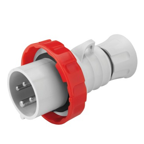 GW60041H | GEWISS 32AMP 4PIN 415V PLUG IP67| Superlec Direct