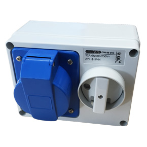 GW66004 | GEWISS | 240V Lockable rotary Switched Interlock | Interlock ...