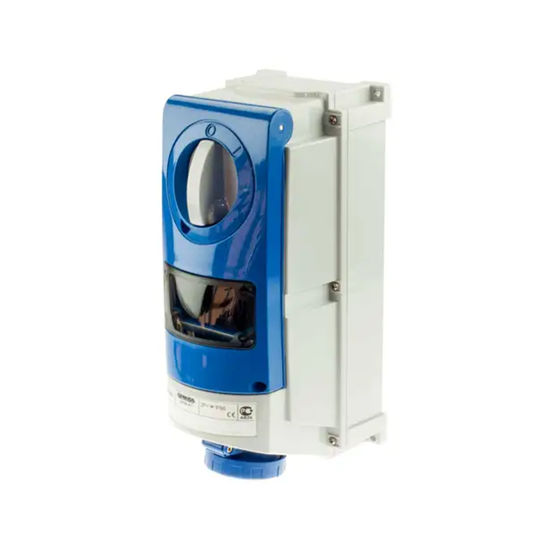 Gewiss | GW66977 | 16A | 2P+E | 230V | Interlocked Switched Socket with ...