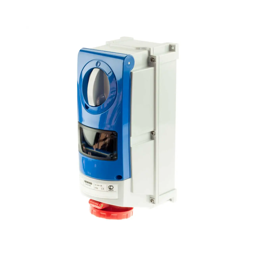 Gewiss | GW66982 | 16A | 3P+N+E | 415V | Interlocked Switched Socket ...