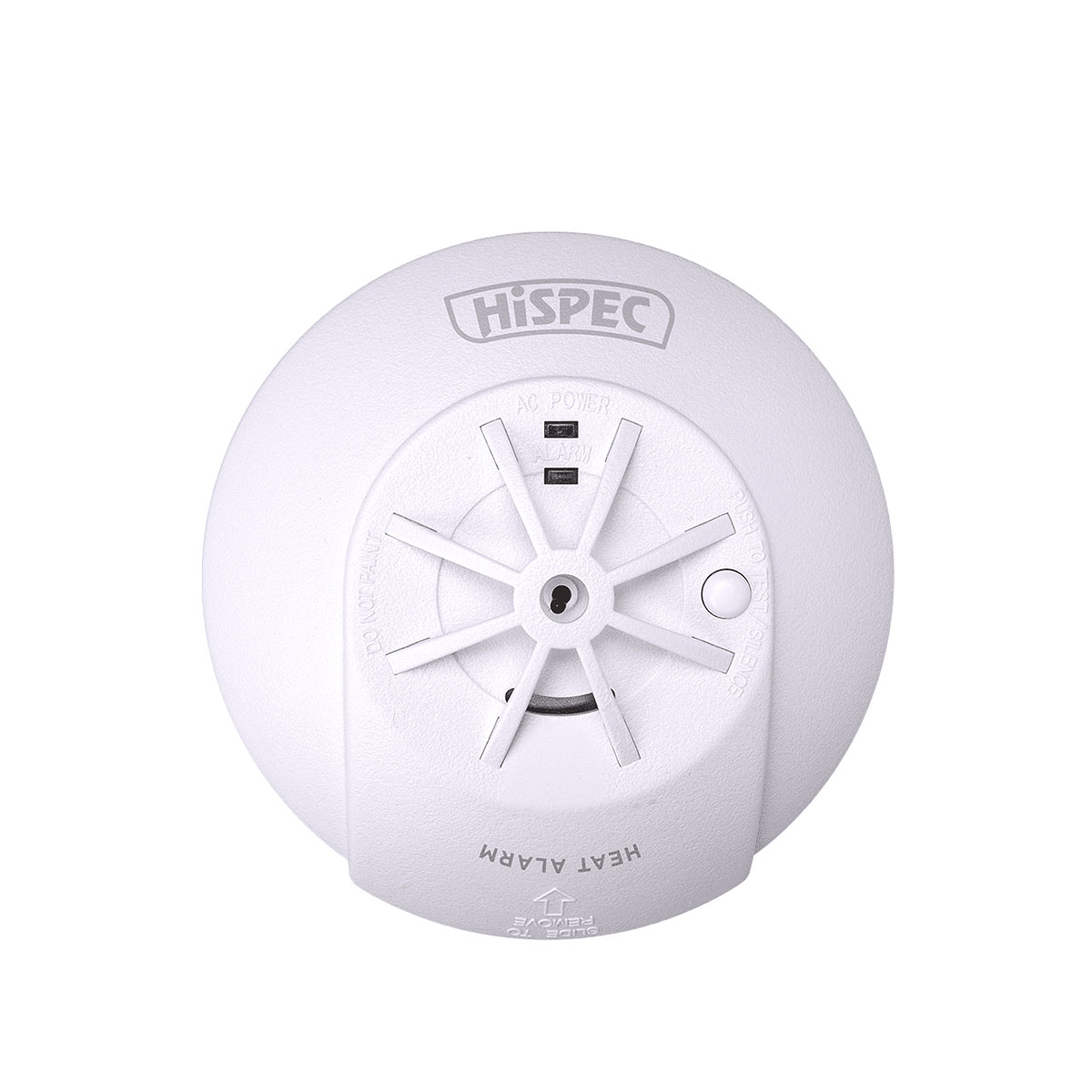 HiSpec | HSSA/HE/RF | Wireless Heat Alarm with 9v Battery Backup ...