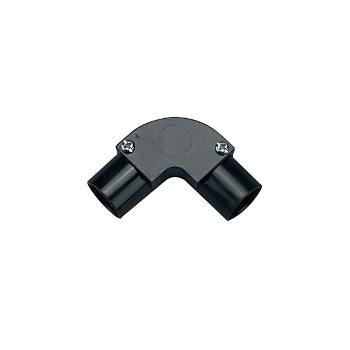 25mm Black Inspection Elbow | Conduit Accessories | IE25B | Superlec Direct