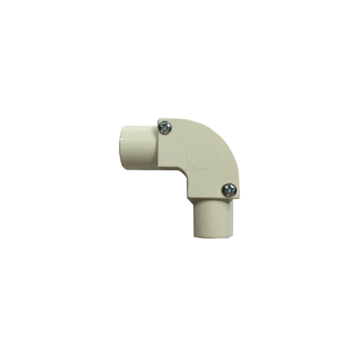 25mm White Inspection Elbow | Conduit Accessories | IE25W - Superlec Direct