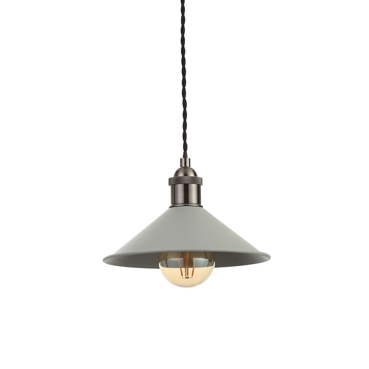 INL-33818-MGRY | Forum | Rigel Small Matt Grey Diner Shade | Superlec ...