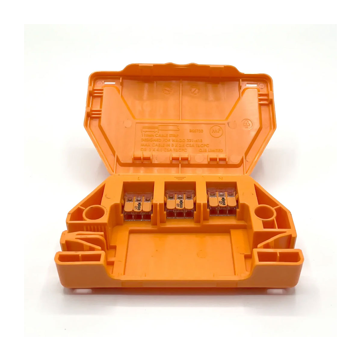 QuickFix | JB-32 | Maintenance Free 32A Junction Box for Wago 221-413 ...