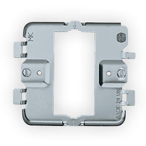 K3701 | MK | 1 Gang 1 Module Metal Frame | Metal Mounting Frame | 1 ...