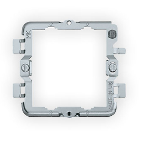 K3702 | MK | 1 Gang 2 Module Metal Frame | Metal Mounting Frame | 2 ...
