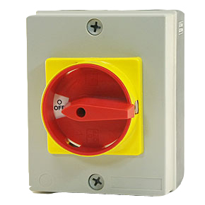 LB254P | EUROPA COMPONENTS | 4P 25A Rotary Isolator | 25 Amp Isolator ...