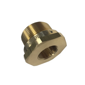 CMP 737 M25 Male to M20 Female Brass Reducer | M25F20R | Superlec Direct