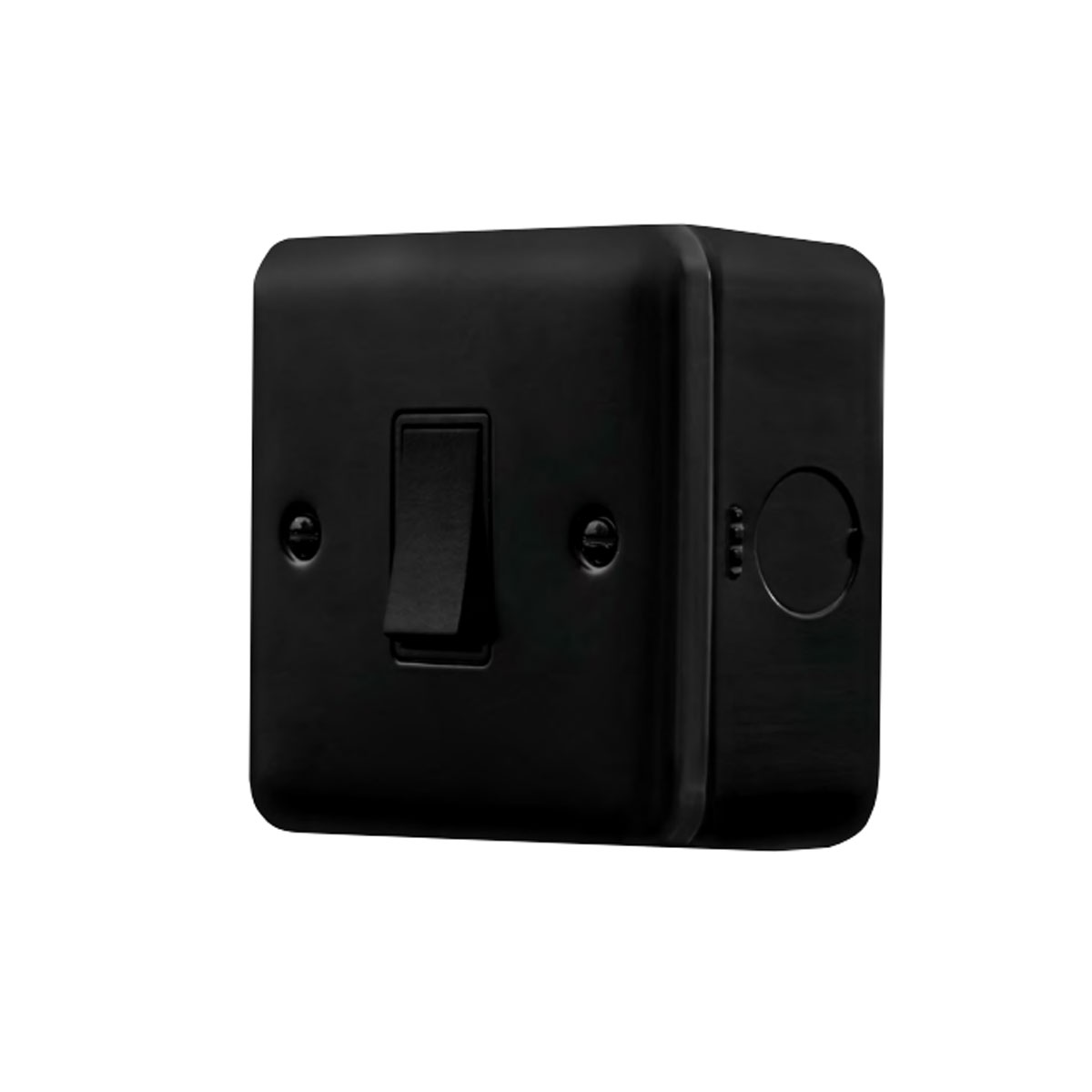 Scolmore | Click | MCP025BK | 10AX 1 Gang - Matte Black | Superlec Direct