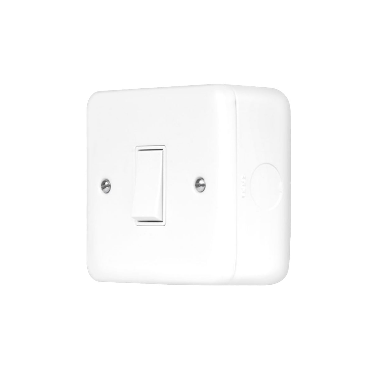 Scolmore Click Mcp025pw 10ax 1 Gang Polar White Superlec Direct