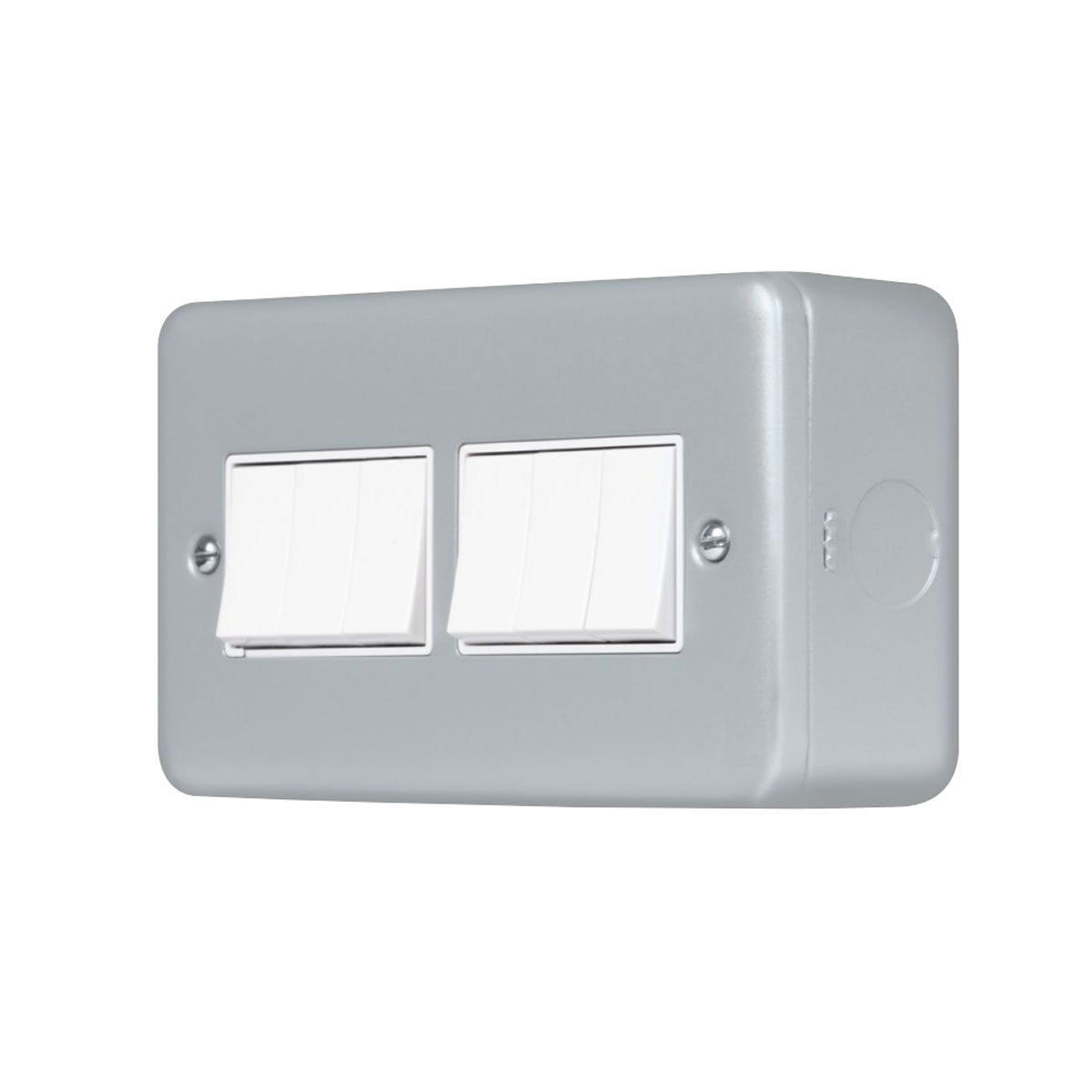 Scolmore Click Mcp105 10ax 6 Gang 2 Way Plate Switch Superlec Direct