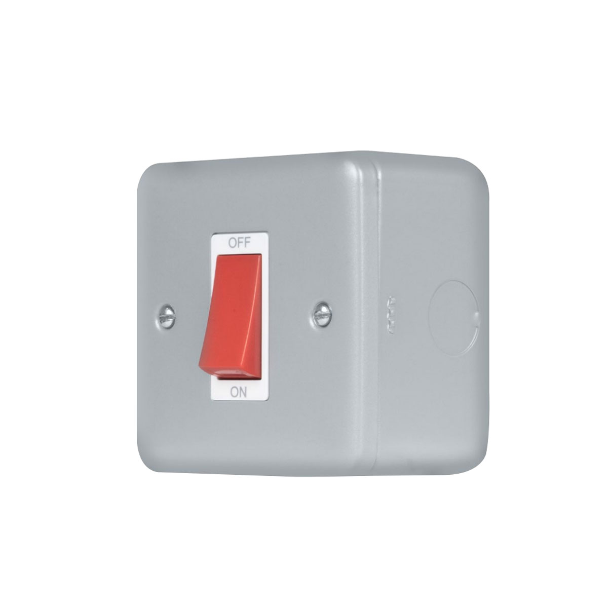 Scolmore | Click | MCP200 | 50A 1 Gang Double Pole Plate Switch ...
