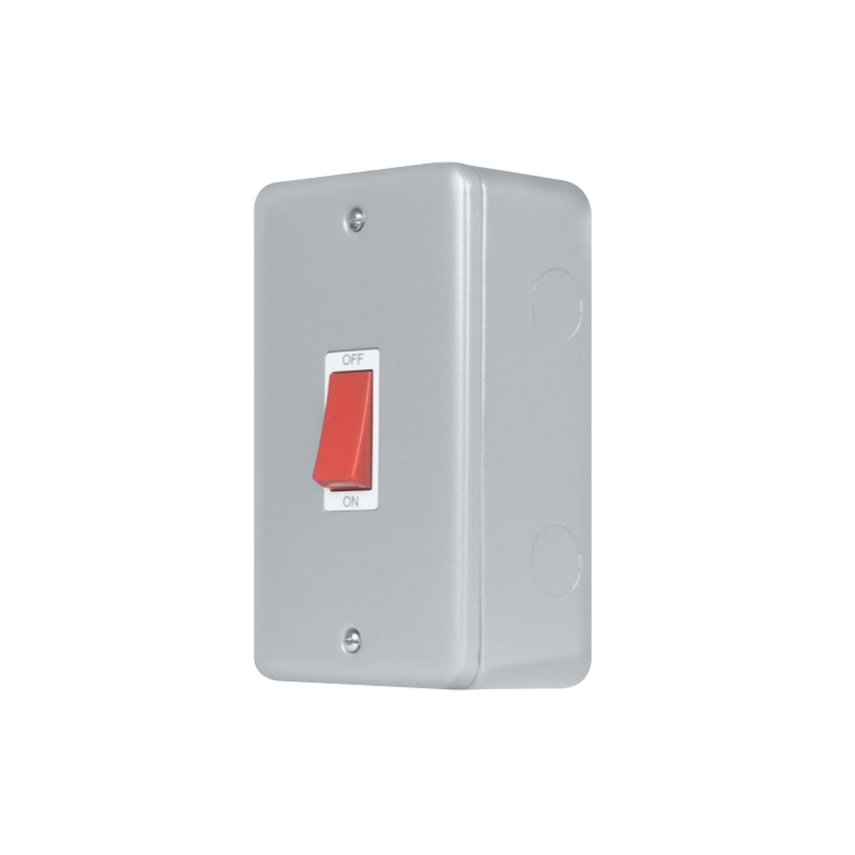 Scolmore | Click | MCP202 | 50A 2 Gang (Vertical) Double Pole Plate ...