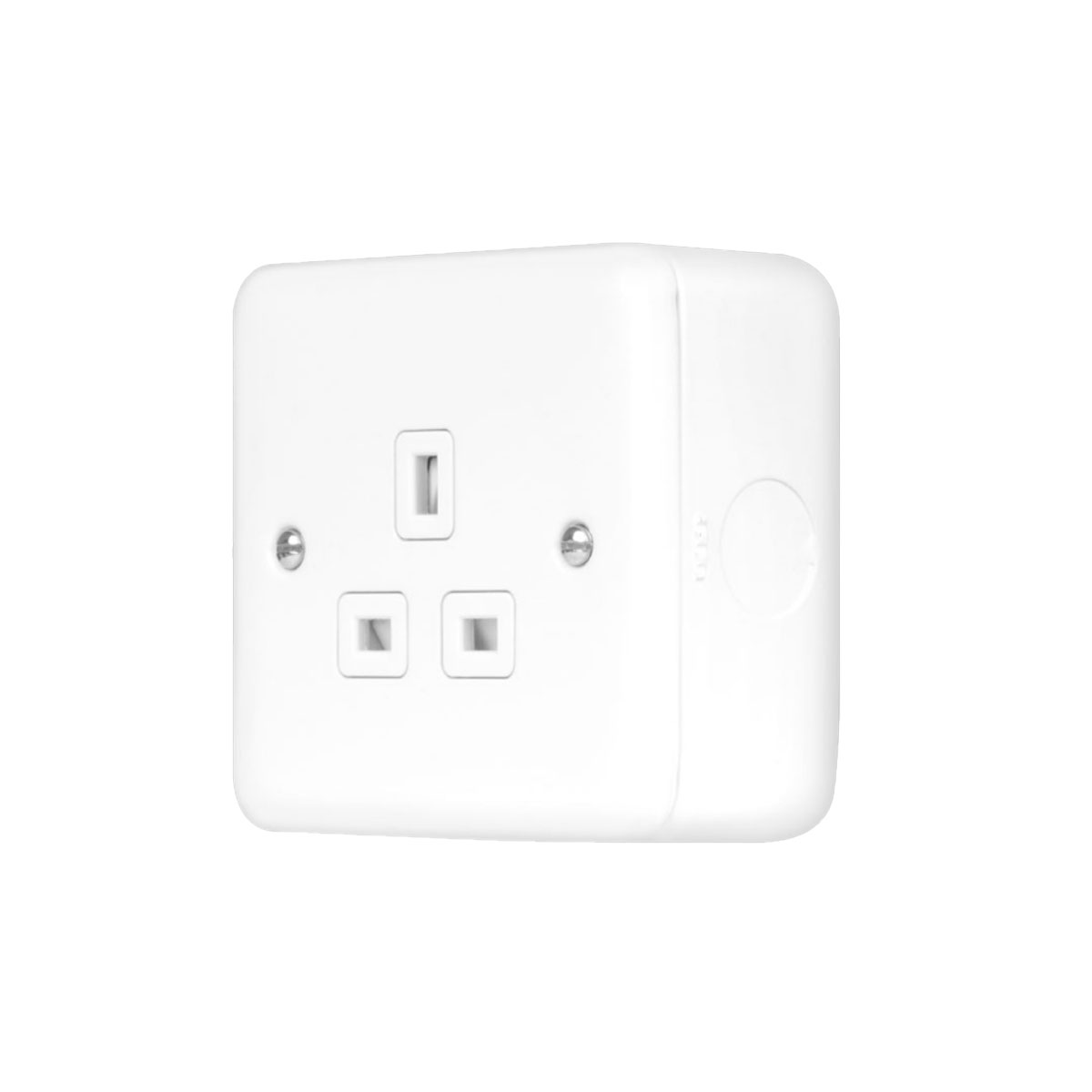 Scolmore Click Mcp530pw 13a 1 Gang Unswitched Socket Outlet Superlec Direct