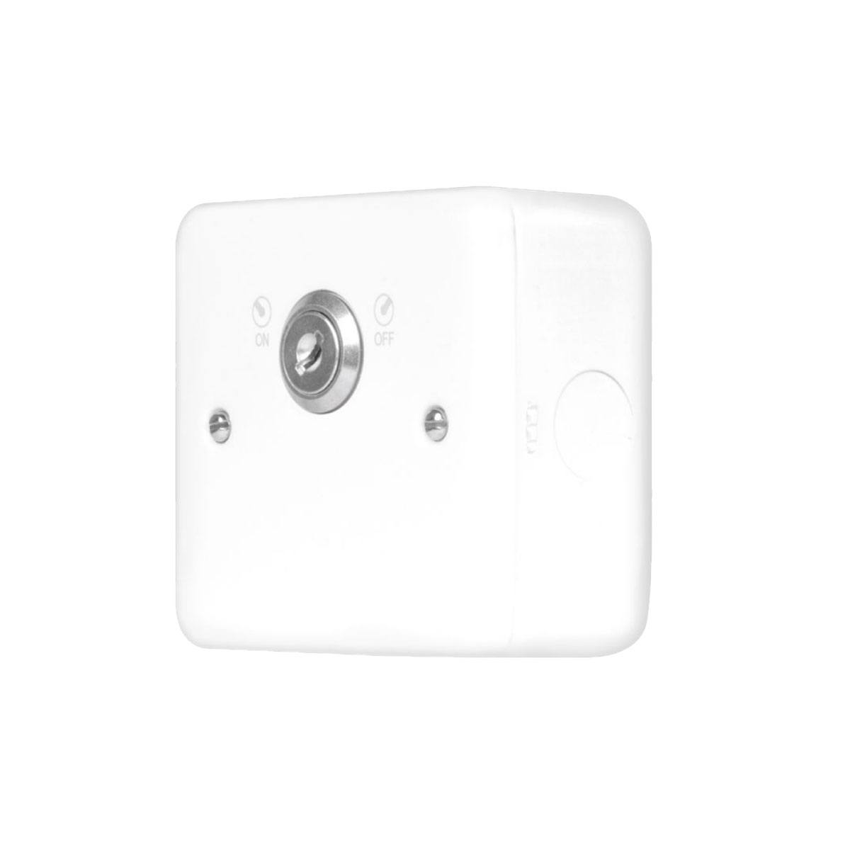 Scolmore | Click | MCP660 | 20A Double Pole 1 Gang Plate Key Lockable ...