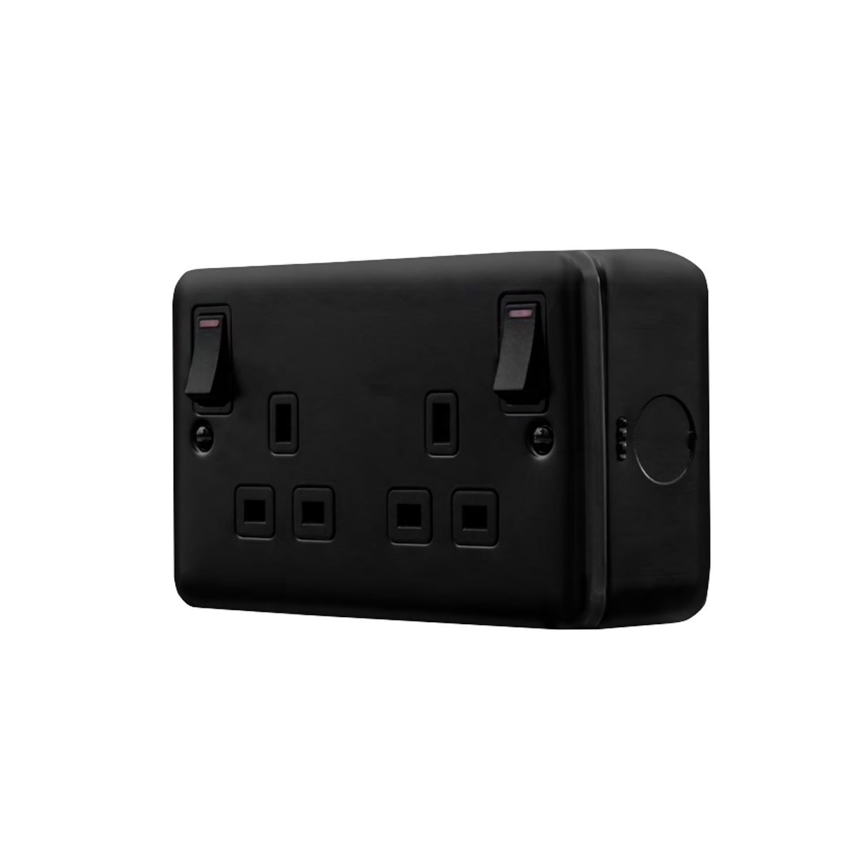 Scolmore | Click | MCP836BK | 13A 2 Gang Double Pole Switched Socket ...