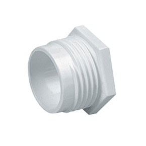 32mm Male Bush | White | Marshall Tufflex | MMB4WH