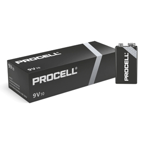 MN1604/10 | MN1604 | Duracell Procell 9V PP3 Batteries | 10 Pack ...