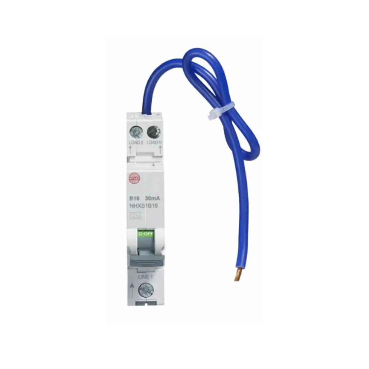 Wylex | NHXS1B16 | NHXS 16A 1P+N 1 Module B Curve 6kA 30mA RCBO | Superlec Direct