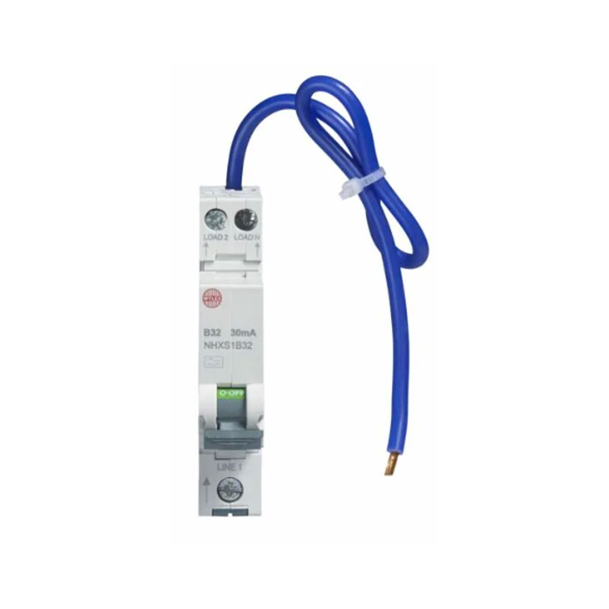 Wylex | NHXS1B32 | 32A 1P+N 1 Module B Curve 6kA 30mA RCBO | Superlec Direct