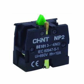 NP2-BE101 | CHINT | NOContact Block | Control Components | Open Contact block -Superlec Direct