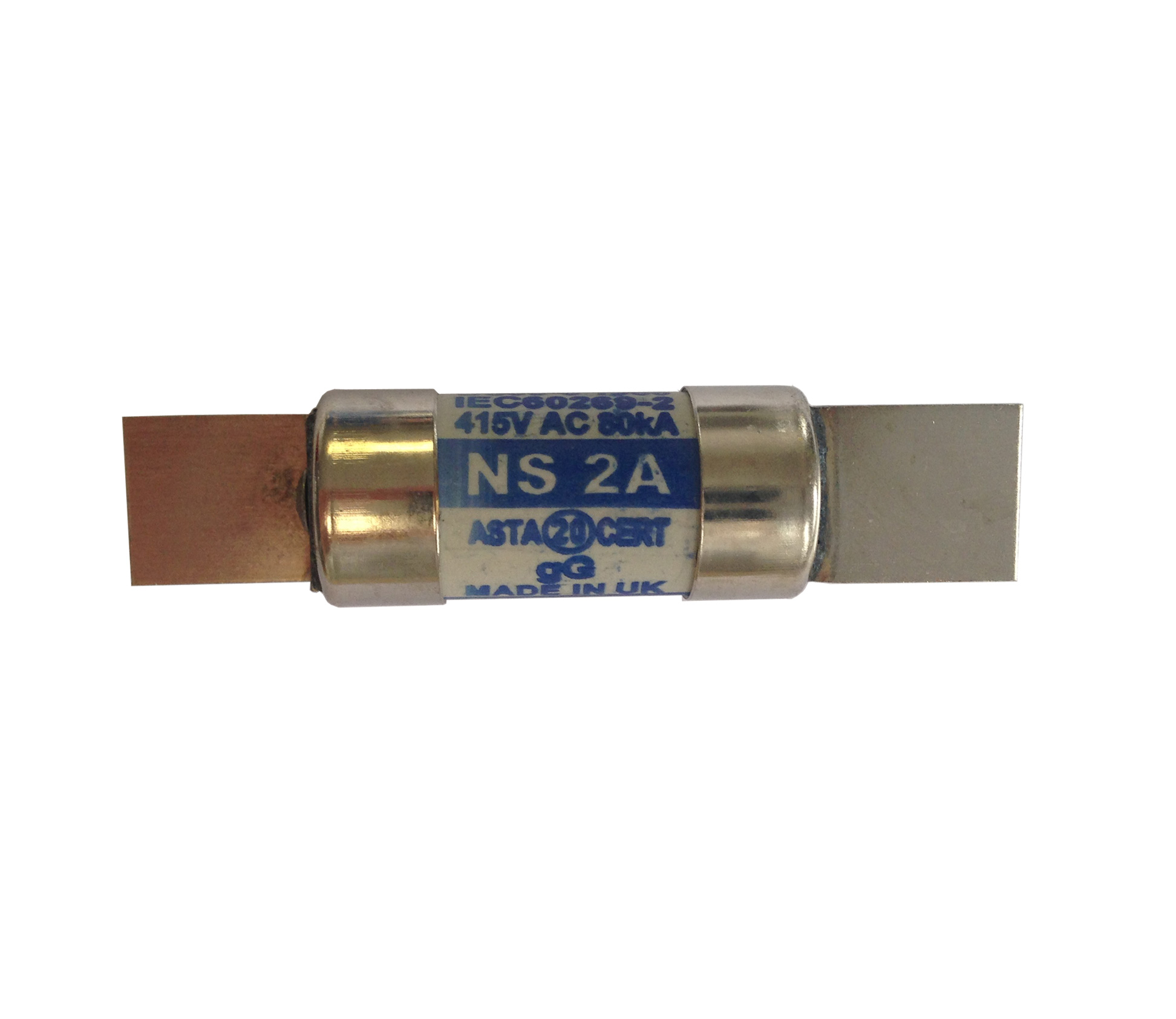 NS2 | Lawson | 2A Dual Voltage Fuse | Compact Dimension | 415V AC ...