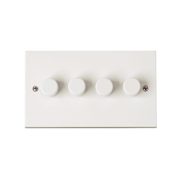PRW148PL | Scolmore | Click Polar 4G Dimmer Mounting Unfurnished Plate ...