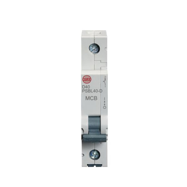 PSBL40-D | WYLEX | 40a Single pole Type D MCB | 40amp SP MCB | 40amp Mini Circuit Breaker | NH ...