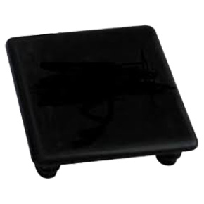 PVC2Bk| 41X41 Pvc End Caps Large Black| EC41B | Superlec Direct