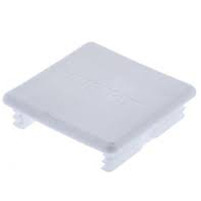 PVC2Wh| 41X41 Pvc End Caps Large White| EC41W | Superlec Direct