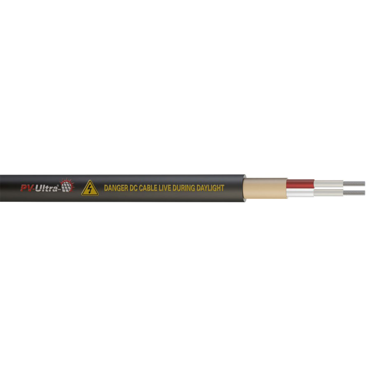 PV-ULTRA2C6.0 | PV-ULTRA Solar Energy Cable | Two Core | 6mm² Black ...
