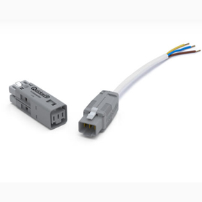 Quickwire T-Connector Prewired Plug & Socket | QTPS375PVC30 | Superlec ...