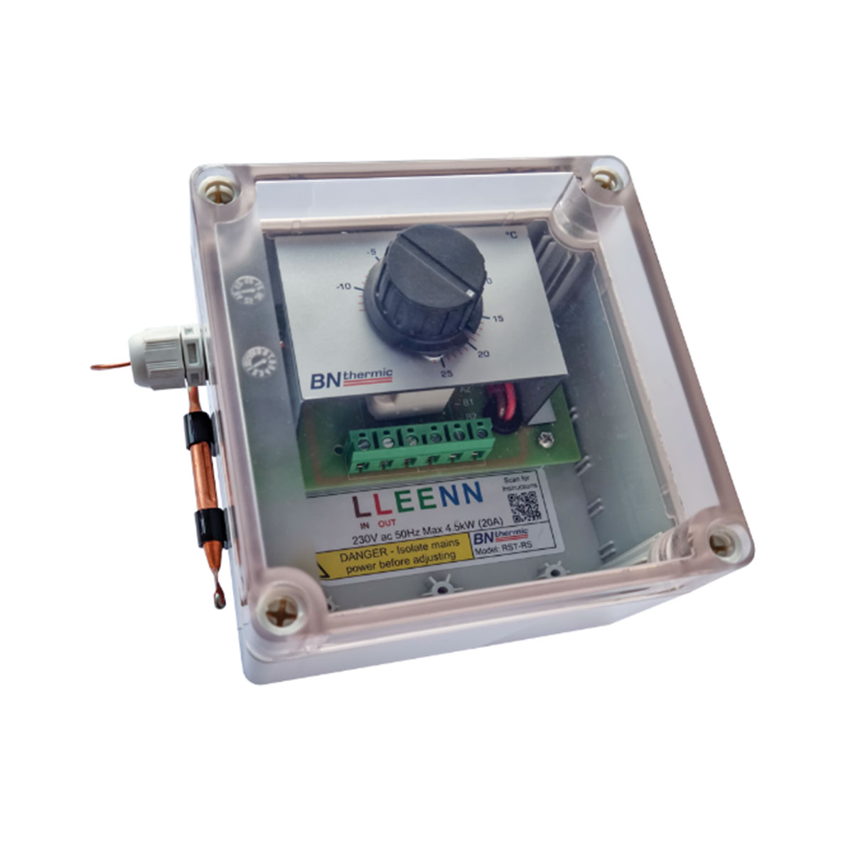 BN Thermic | RST-RS | Tamperproof Thermostat | Superlec Direct