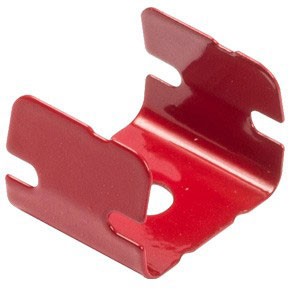 SAFE-D30/RED/100 | D-Line 30mm U-Clip Cable Clip | Red | 100 Pack ...