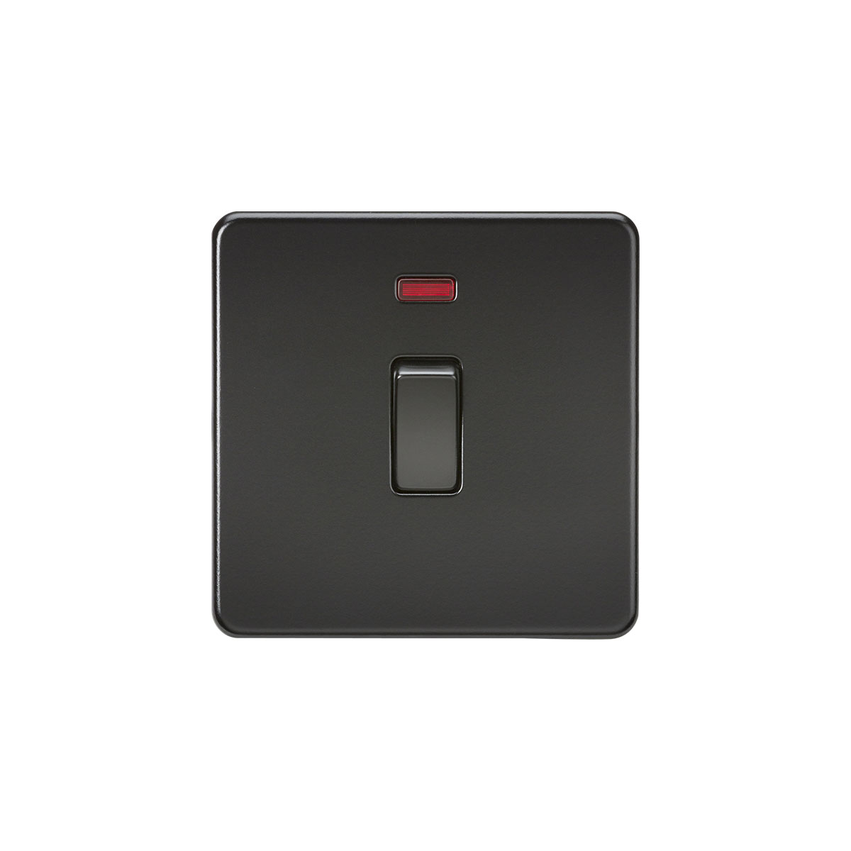 Knightsbridge | SF8341NMBB | Screwless 20A 1G DP Switch with Neon Matt ...