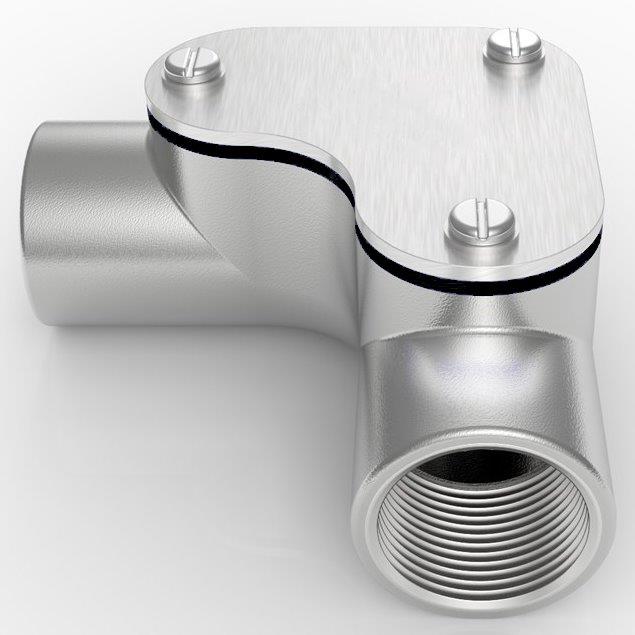 Finelite | SS-ELB20 | 20mm Stainless Steel 304 Elbow | Superlec Direct