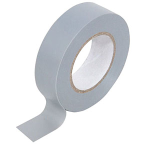 TAPE19GREY | SUPERLEC | 19mm Grey PVC Insulated tape | 19mm Electrician ...