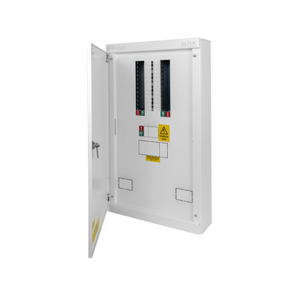 Click Elucian | TPEB8 | 8 Way 125A/250A Three Phase Distribution Board ...