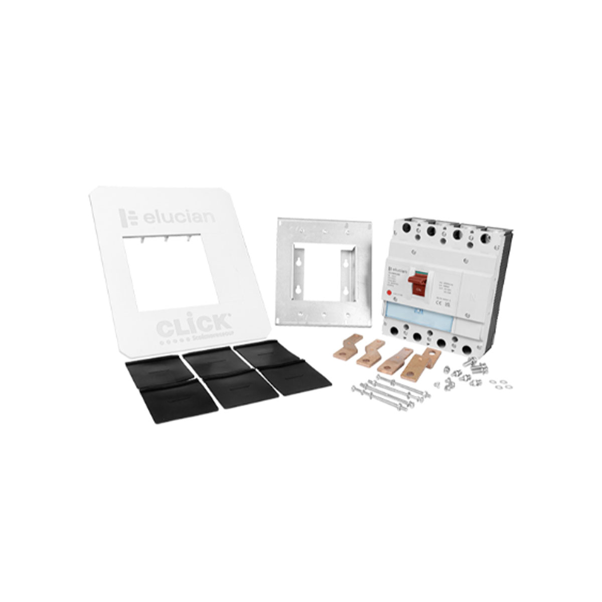 Click Elucian | TPMS4250K | 4 Pole 250A Main switch Kit for 8, 12, 16, 20 & 24 Way | Superlec Direct