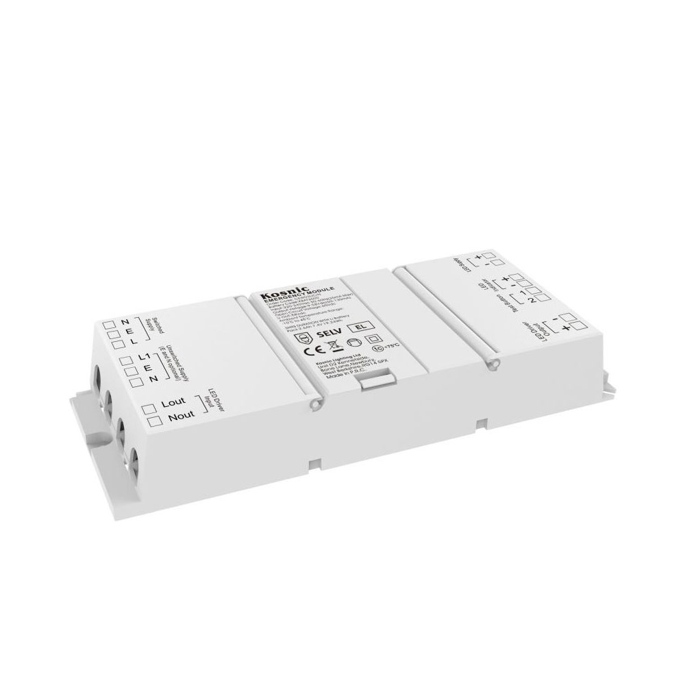 UEM04 | CW030LIL58-130N | Kosnic | Emergency Module for Kosnic LED Panels | Superlec Direct