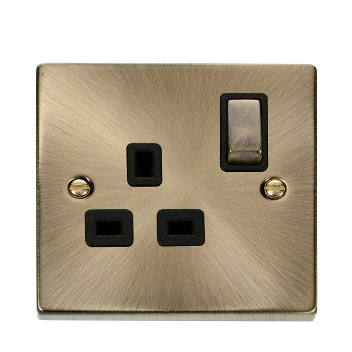 Scolmore | VPAB535BK | 13A Ingot 1 Gang Double Pole Switched Socket ...