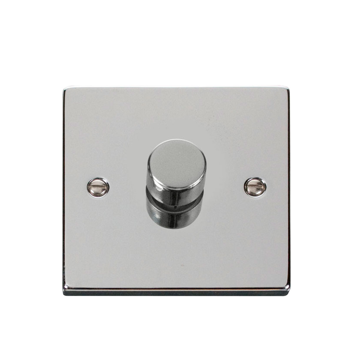 VPCH161 | Scolmore | 1 Gang 2 Way 100W LED Dimmer Switch | Polished ...