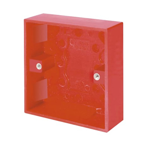 WA081RD | Scolmore Click Essentials Red 1G 25mm Deep Surface Pattress ...