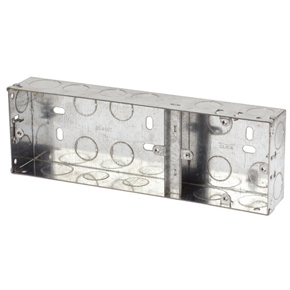 SCOLMORE 35MM DUAL STEEL BACK BOX| Superlec Direct