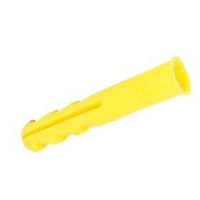YRAWL | SUPERLEC | Yellow Plastic Rawl Plug strip | Pack of 100 Rawl ...