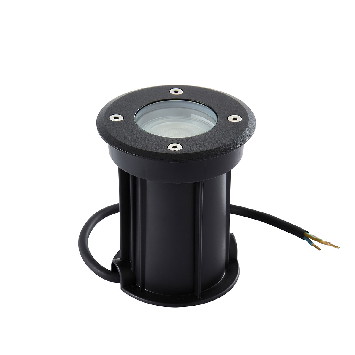 ZN-20965-BLK | Forum ZN-20965-BLK Pan GU10 Ground Light Black IP67 ...
